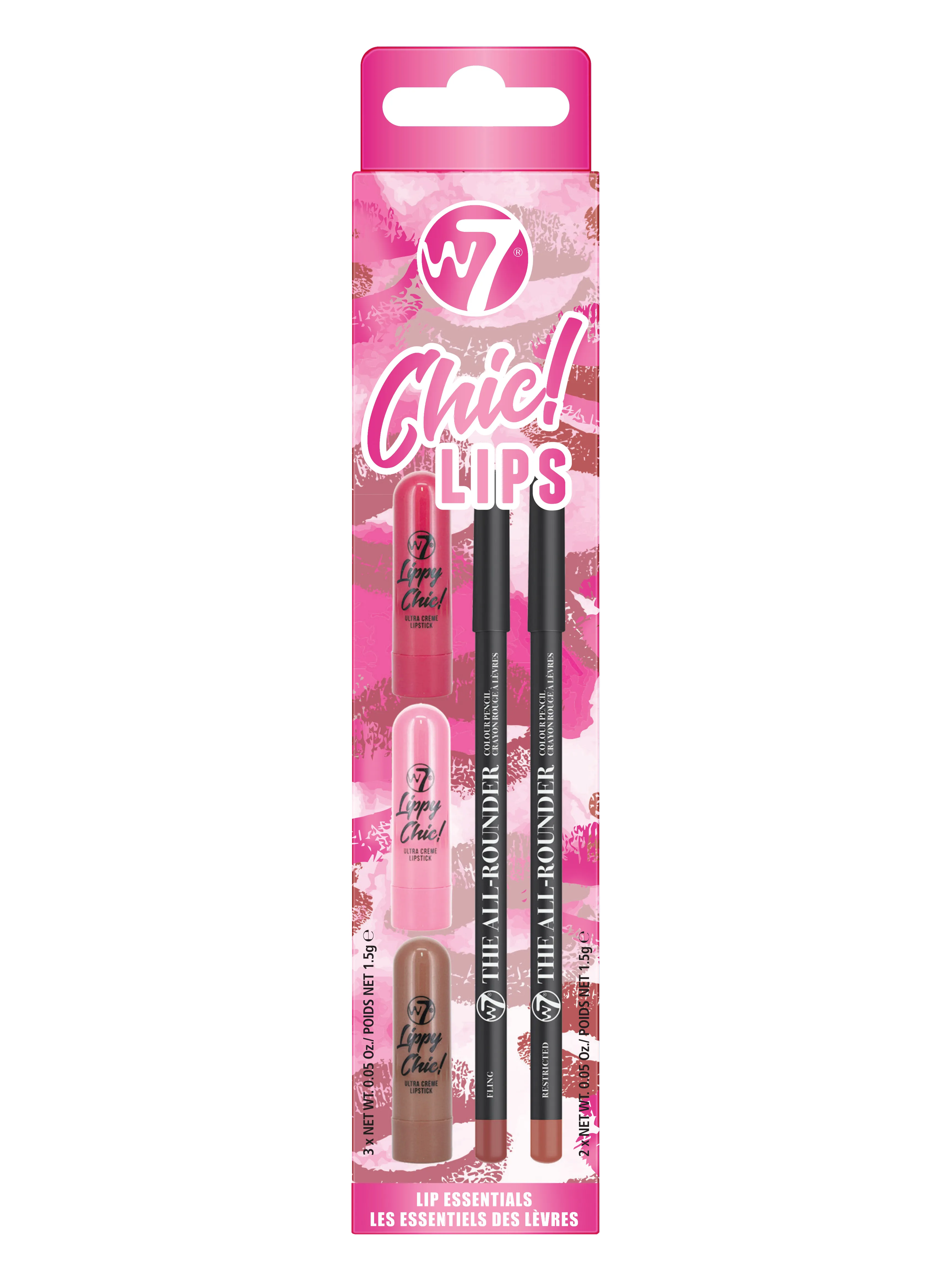 Chic! Lips Gift Set - W7Makeup
